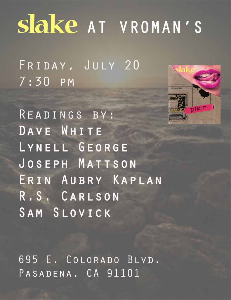 SLAKE @ Vroman’s – samslovick.com